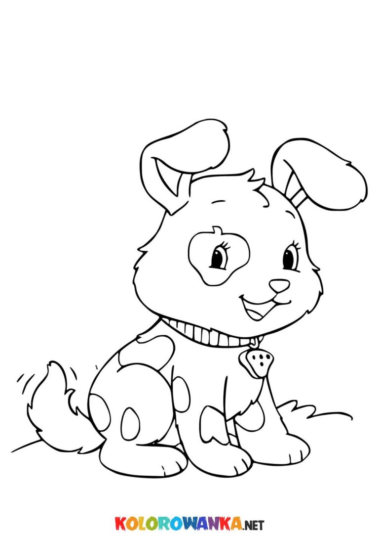 Kolorowanki Pieski - Kolorowanka.net