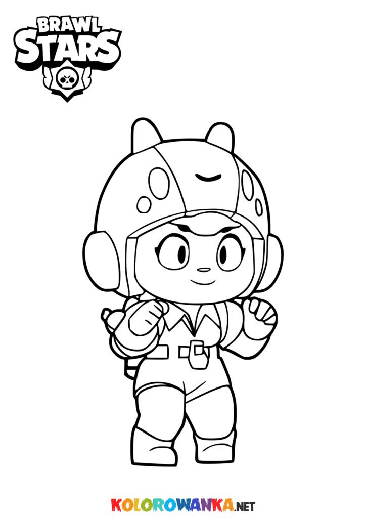 Brawl Stars Colt Kolorowanka Do Druku Kolorowanki Do Druku