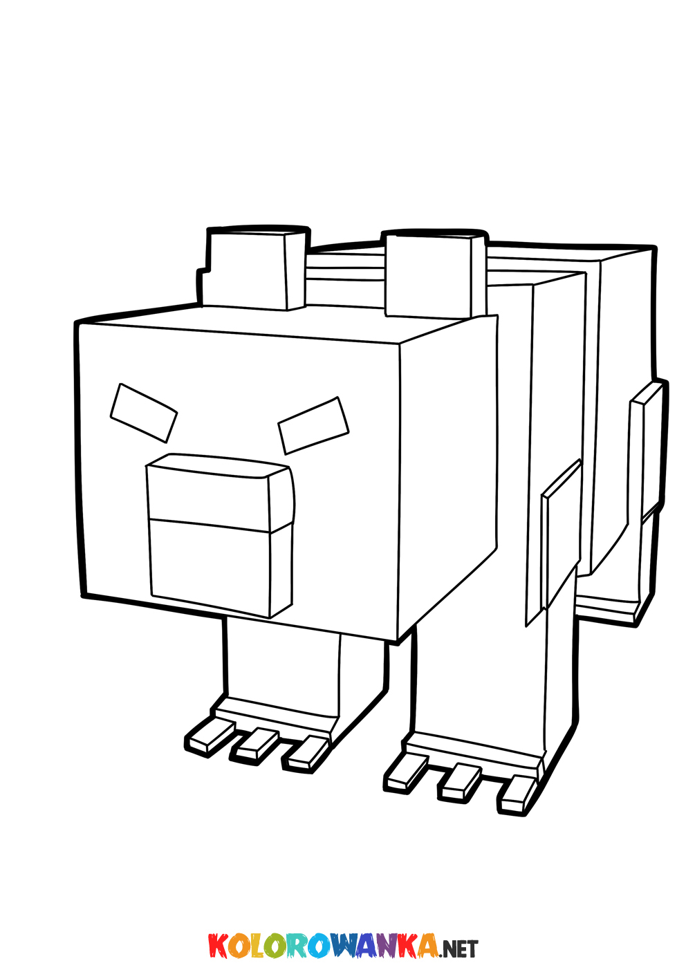 Kolorowanki 99 nocy w lesie - Kolorowanka.net